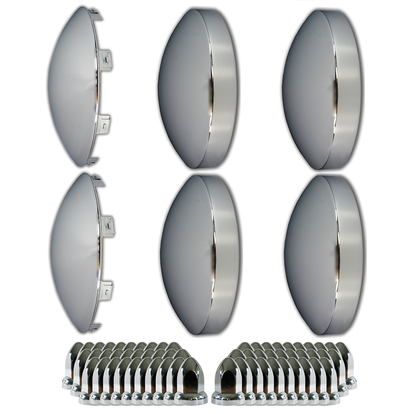 HK-001-PL | American Hubcap Kit, 285mm PCD, 33mm Nuts, 10 Stud - Watts ...